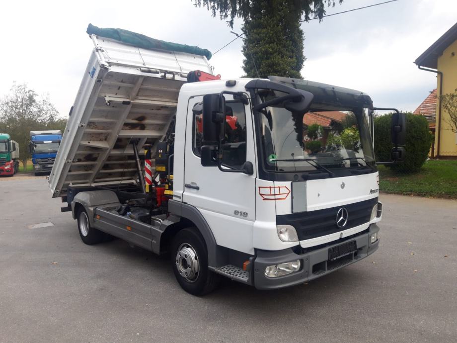 Mercedes Atego 818 + Kran, 2007 god.