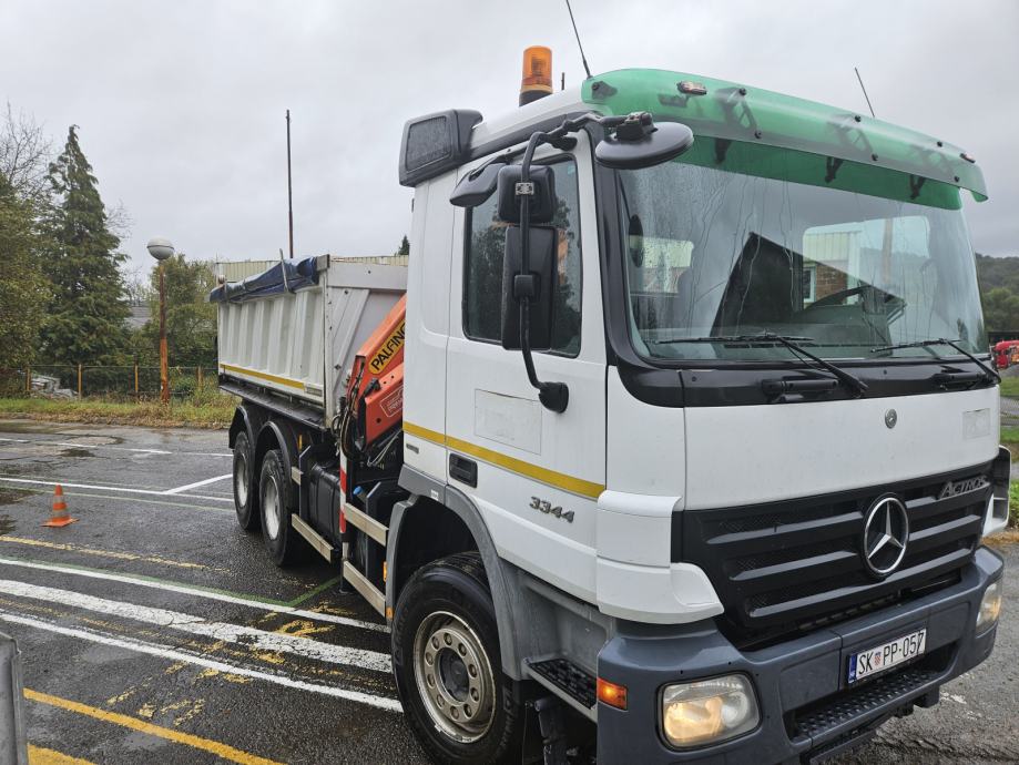 Mercedes Atros 3344 Kran Palfinger 12000, 2007 god.