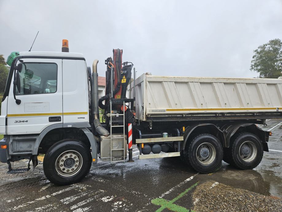 Mercedes Atros 3344 Kran Palfinger 12000, 2007 god.