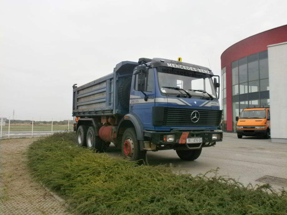 Mercedes Benz 2635 Kiper6x4, 1988 god.