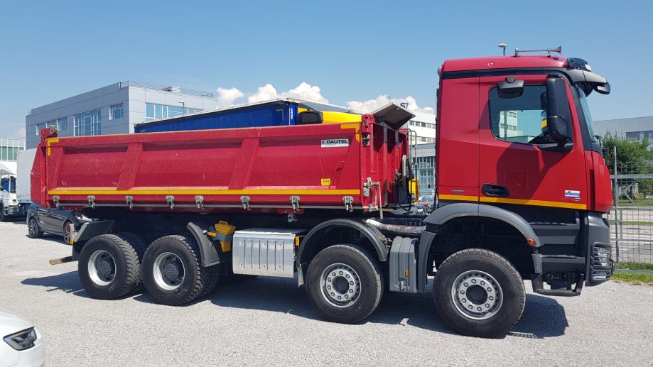 Mercedes-Benz AROCS 4145K 3-strani kiper BORDMATIK. EURO6, 2014 god.