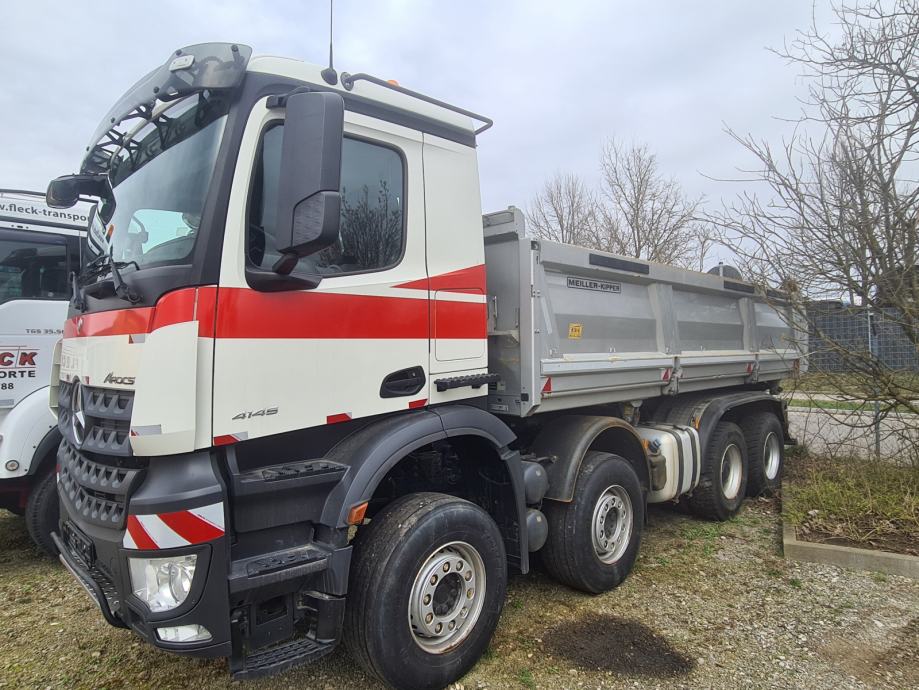 Mercedes-Benz AROCS 4145K 8X4 MEILLER BORDMATIK EU6, 2018 god.