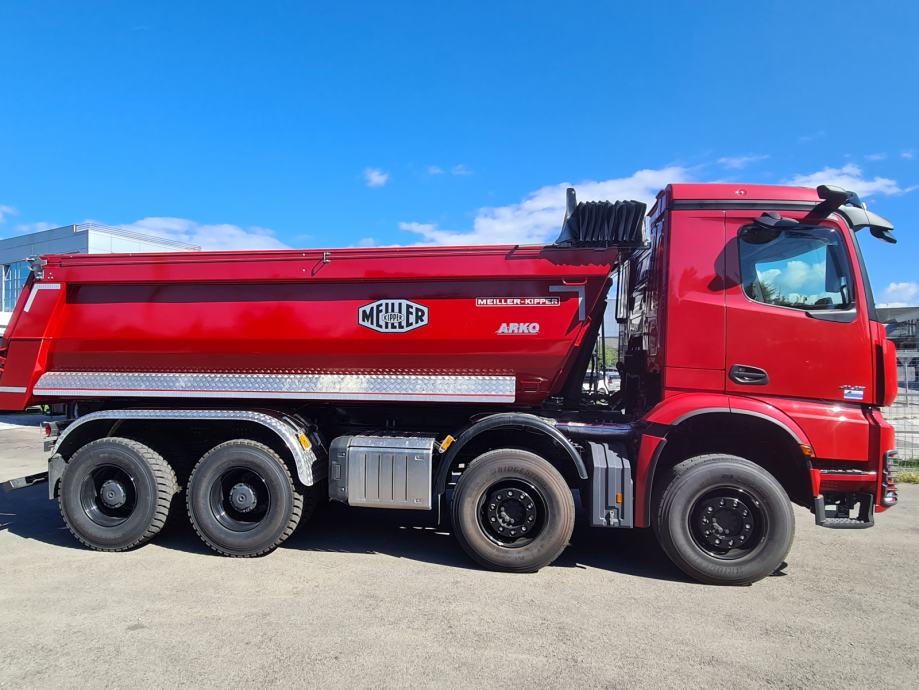 Mercedes-Benz AROCS 4145K MP5 8X4 MULDA/hardox/NOVO/ZALOGA, 2022 god.