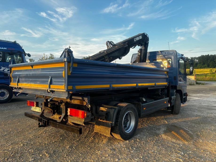 Mercedes Benz Atego 1223 Kiper kran Hiab, 2002 god.