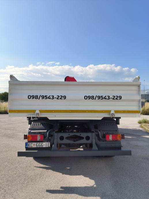 Mercedes-Benz Atego 1318 KIPER+KRAN, 2007 god.