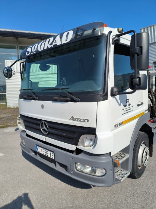 Mercedes-Benz Atego 1318 KIPER+KRAN, 2007 god.