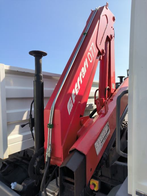 Mercedes-Benz Atego 1318 KIPER+KRAN, 2007 god.