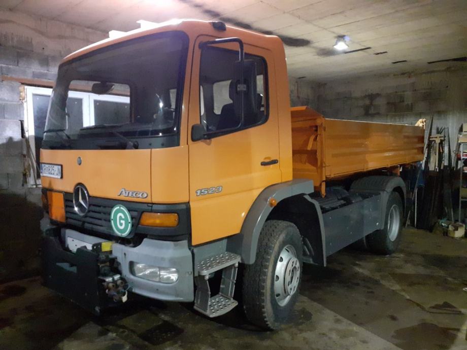 Mercedes 1523 i 1820 AK 4x4 kiper, 2001 god.