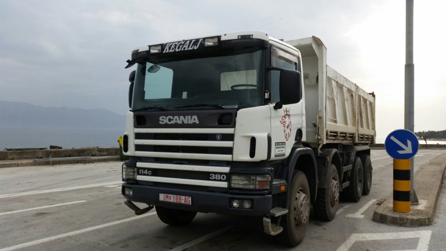 SCANIA 114 C 380 8×4, 2000 god.