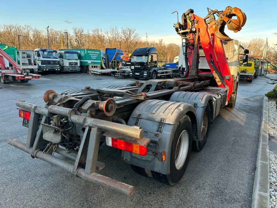 Scania P420 6x4 Palfinger Abroll+Epsilon kran + Grajfer, 2006 god.