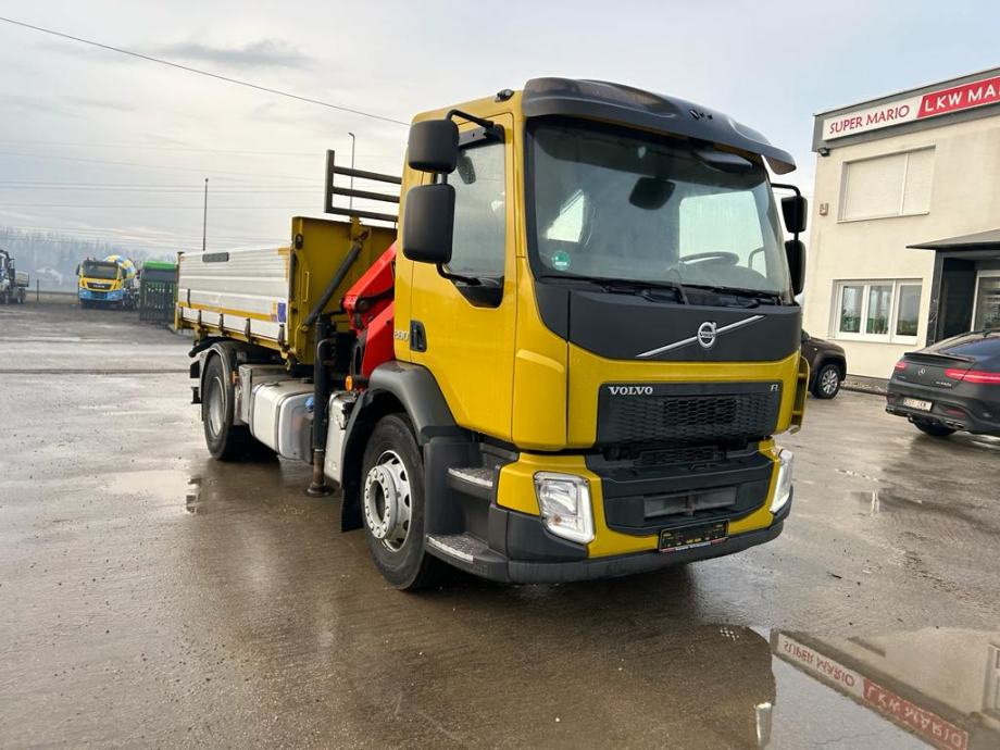 VOLVO FL280 KIPER + KRAN, 2015 god.