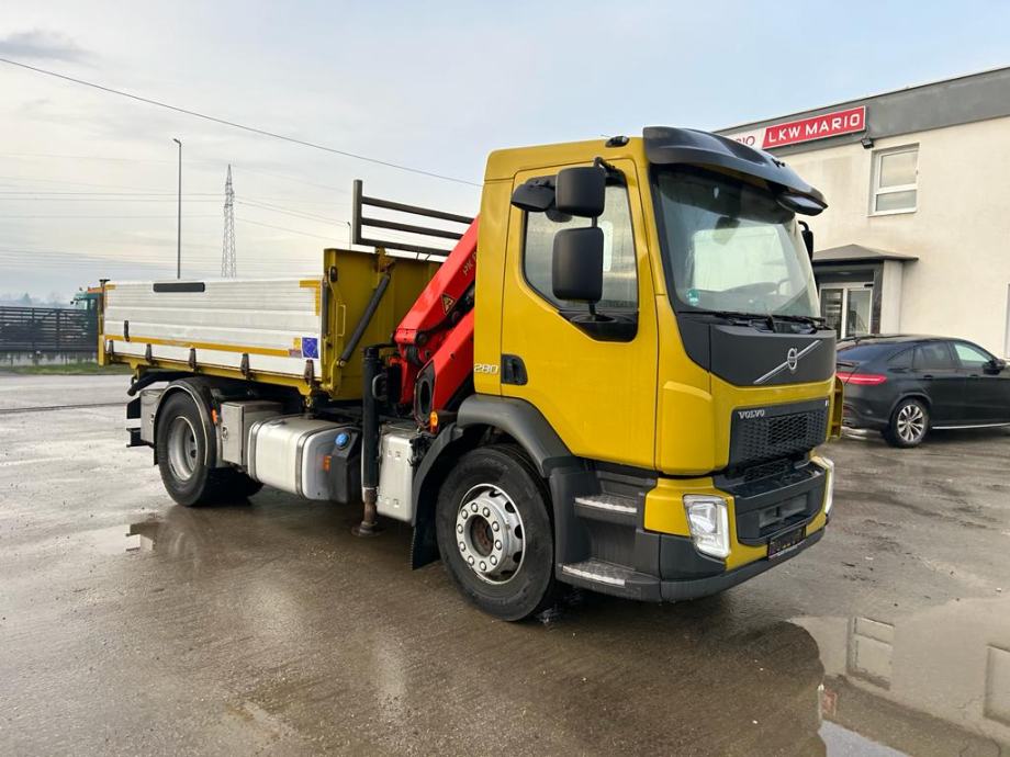 VOLVO FL280 KIPER + KRAN, 2015 god.