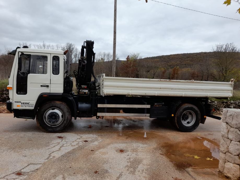 Volvo FL6 15 kiper + kran, 1998 god.
