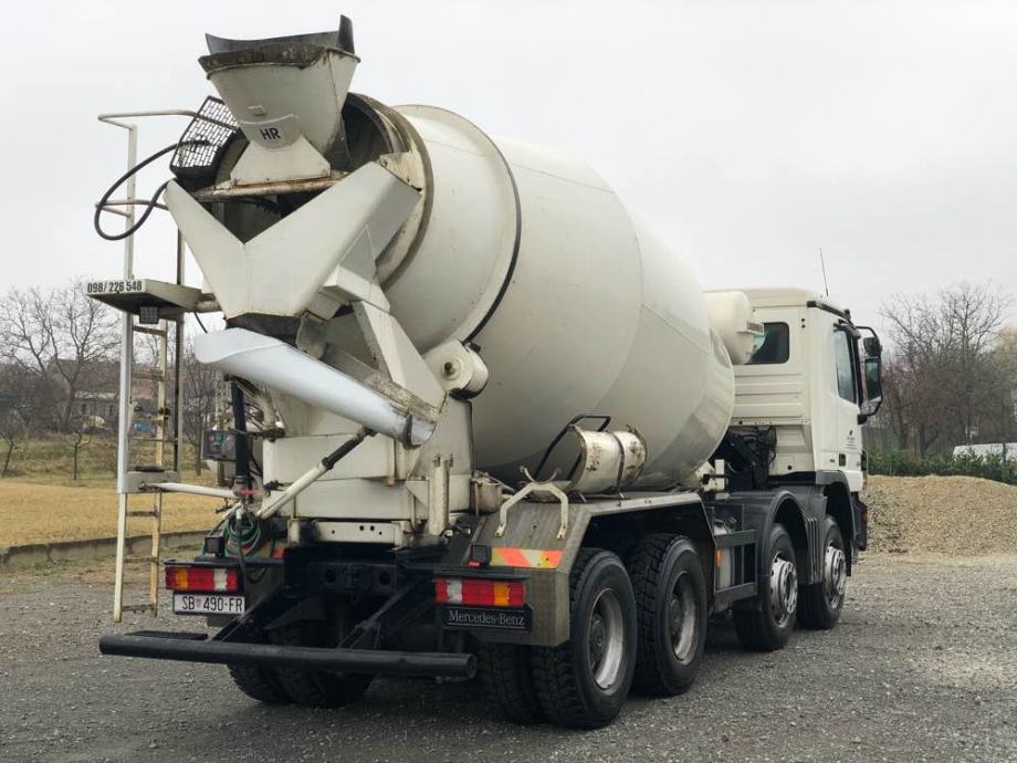 Mercedes Actros mikser za beton, 2008 god.