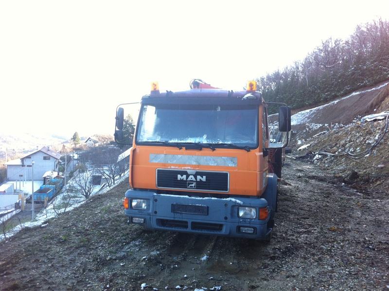 MAN 14.224 s kranom, 1998 god.