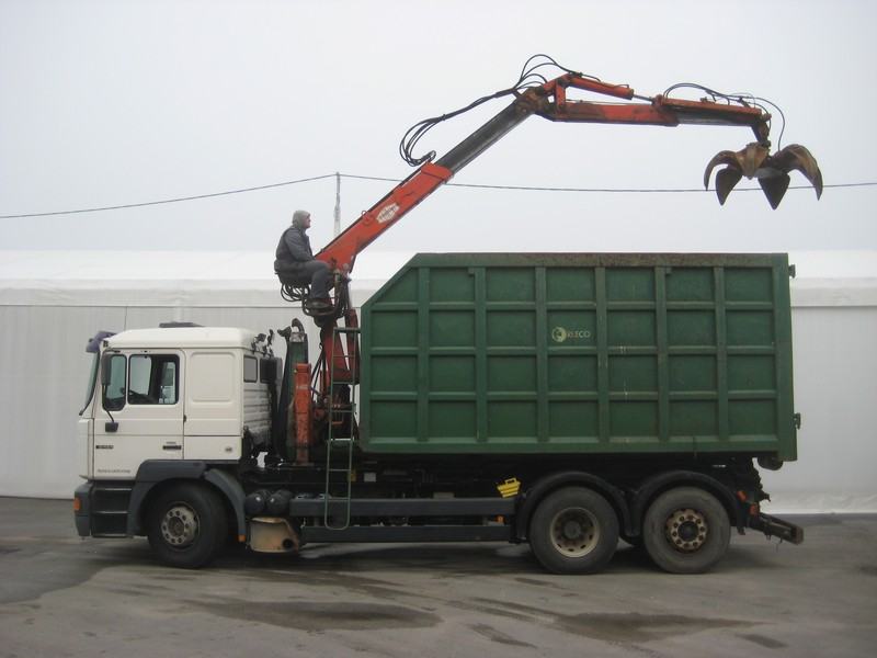 Hardox sanduk, kran, grajfer, 2000 god.