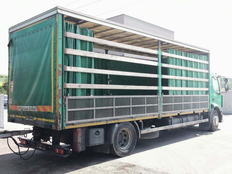 RENAULT Midlum 300.18 4X2 EURO 5 + přívěs PANAV PV018H, 2012 god.