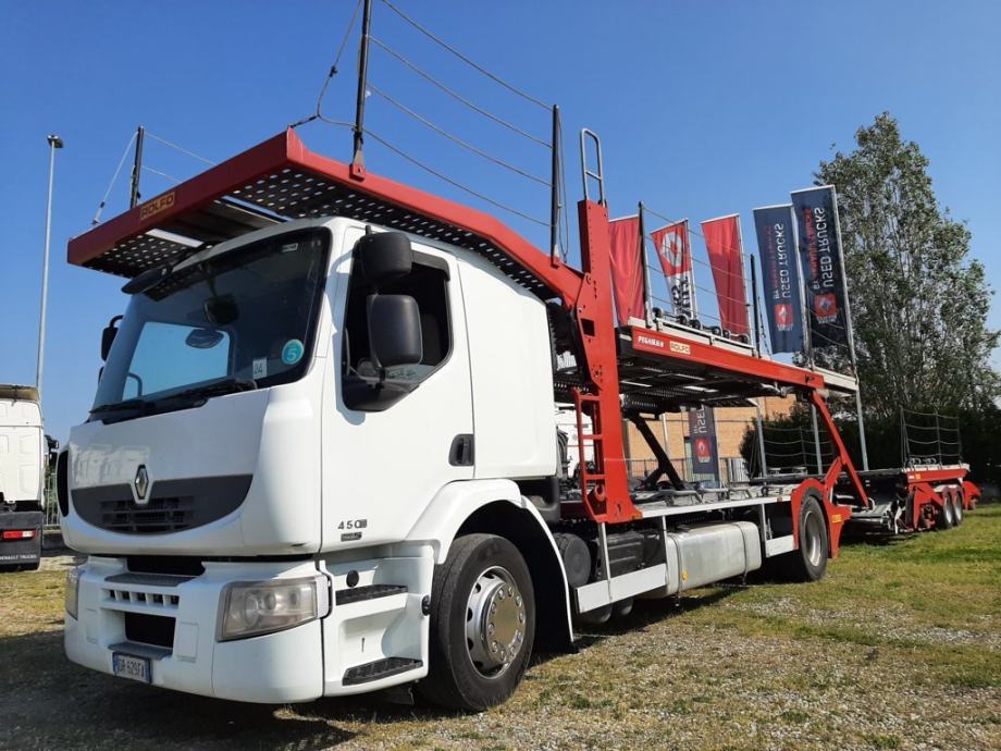 Renault Premium 450 ROLFO autotransporter, 2010 god.