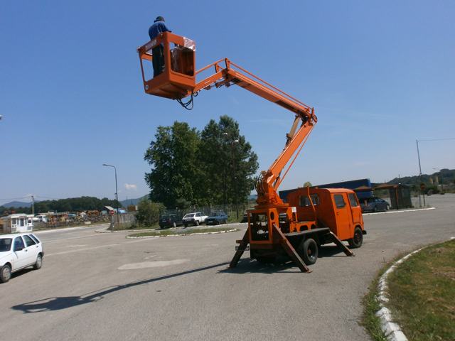 TAM TAMIĆ 80 AUTO KOŠARA KRAN DIZALICA KORPA 15M AUTOKOŠARA 1989GOD ...