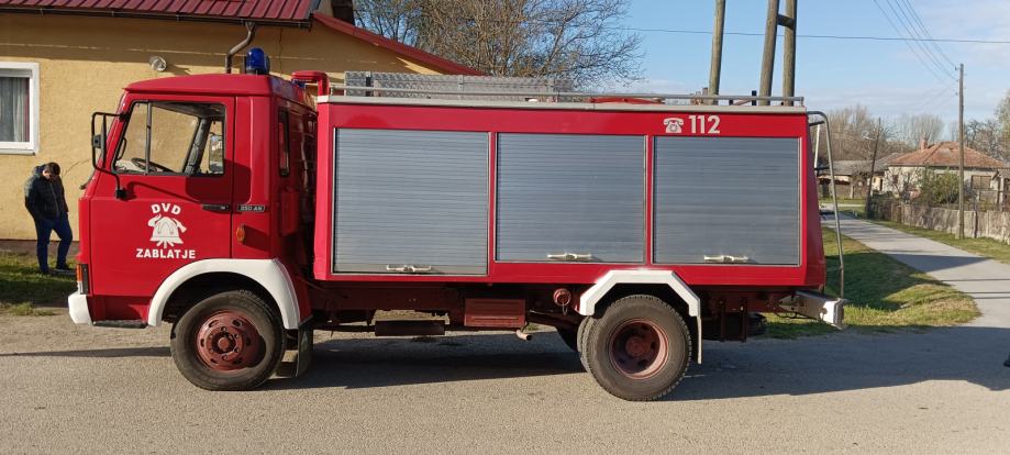 VATROGASNO VOZILO ZASTAVA 650, 1984 god.