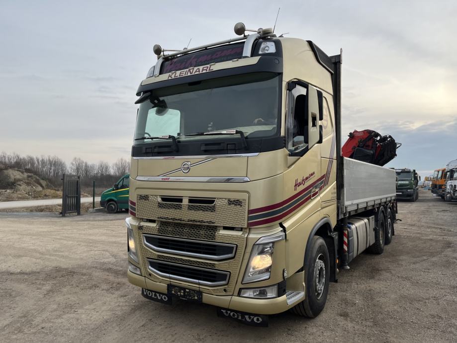 VOLVO FH 500. FASSI 275, 2014 god.