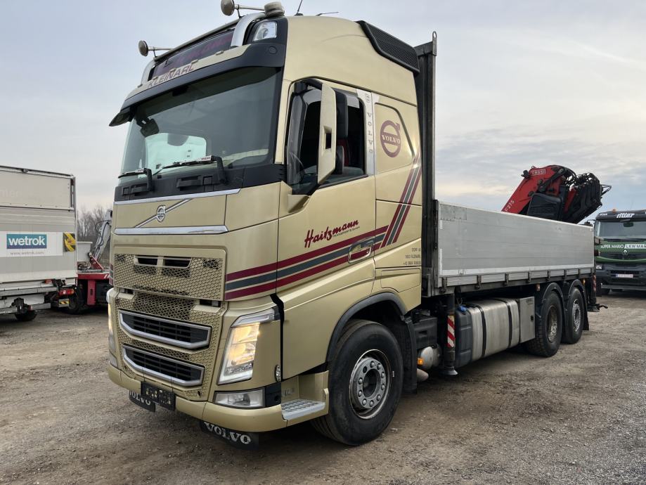 VOLVO FH 500. FASSI 275, 2014 god.