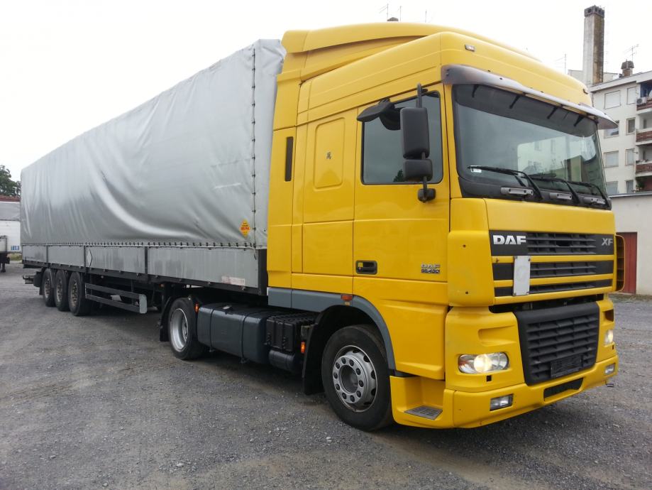 DAF XF 95.430, EURO 3, 2006 godina + SCHWARZMULLER 2003.god, 2006 god.