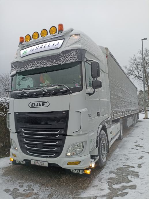 DAF XF + SCHMITZ, 2014 god.