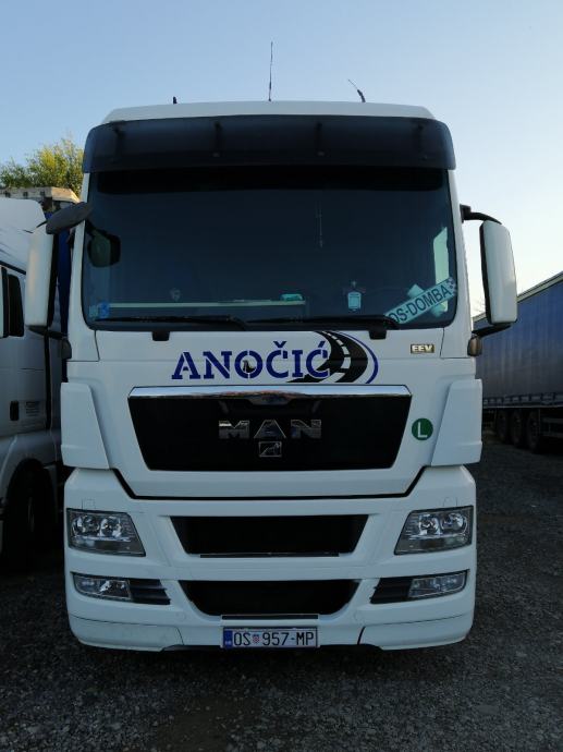 Kamion MAN TGX 18.440 4X2 BLS, 2010 god.