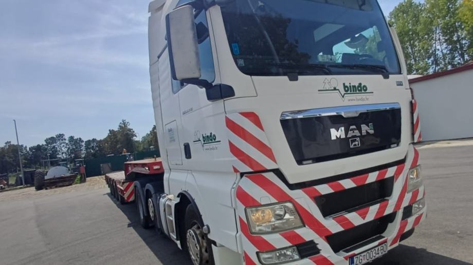 KAMION TEGLJAČ MAN TGX + LABUDICA, 2009 god.