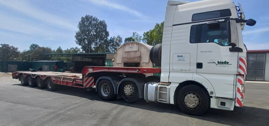 KAMION TEGLJAČ MAN TGX + LABUDICA, 2009 god.