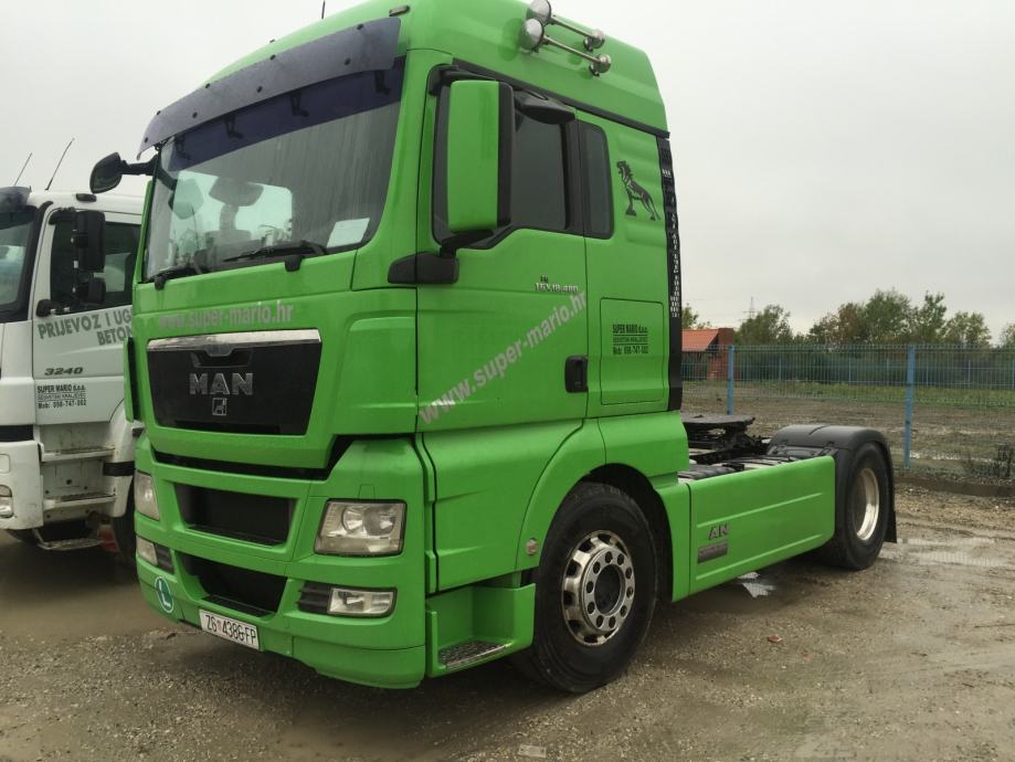 MAN 18.480 TGX. Euro V, 2008 god.