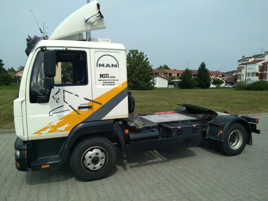 man L2000+Poluprikolica 7000eur REG 1 GOD HITNO, 2003 god.