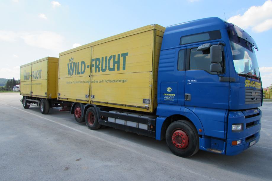 MAN TGA 26.463 prikoličar broj:190, 2002 god.