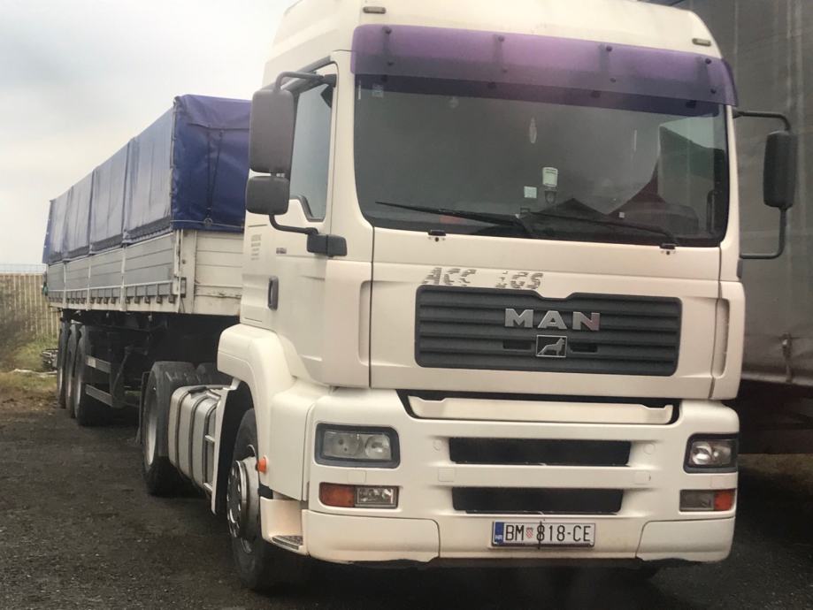 Man tga 460 poluprikolica schwarzmuller, 2002 god.