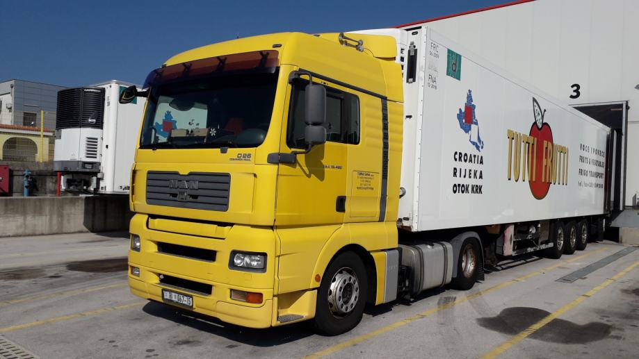 MAN Tga Euro 5, 2007 god.