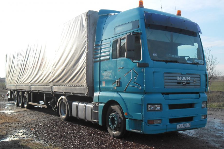 man tga xxl + kogel, 2001 god.