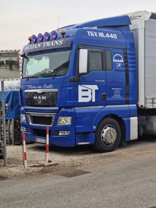 MAN TGX 12.mj.2009 kupljen novi u MAN Hrvatska, 2009 god.