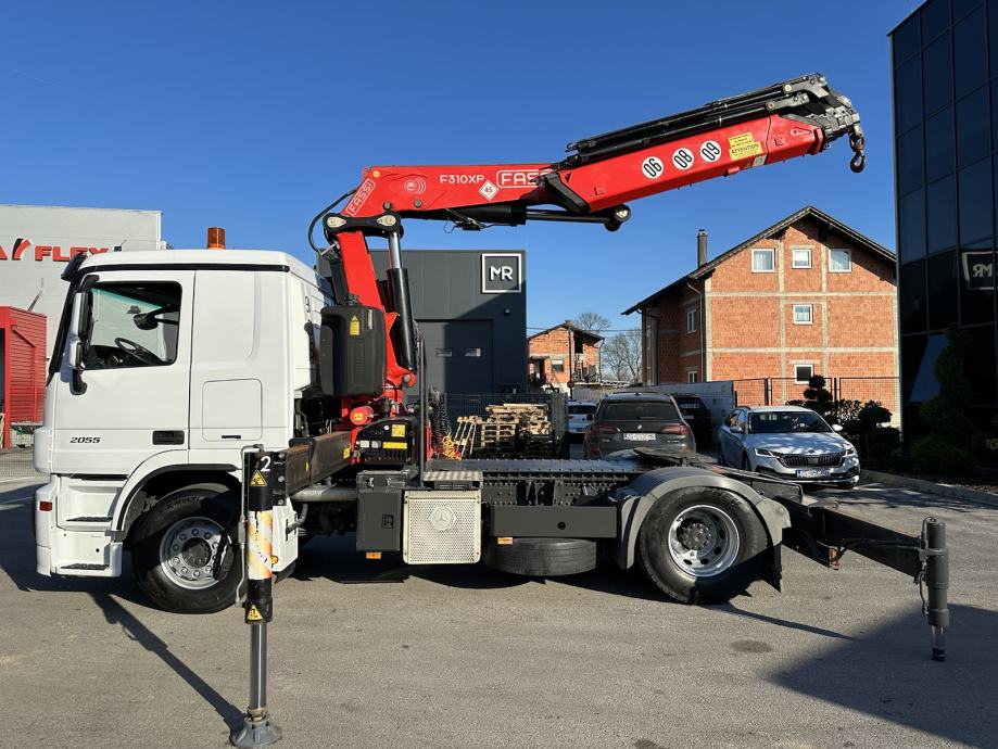 MERCEDES ACTROS 1944 MP3 TEGLJAC SA KRANOM FASSI F310 A XP 26, 2011 god.