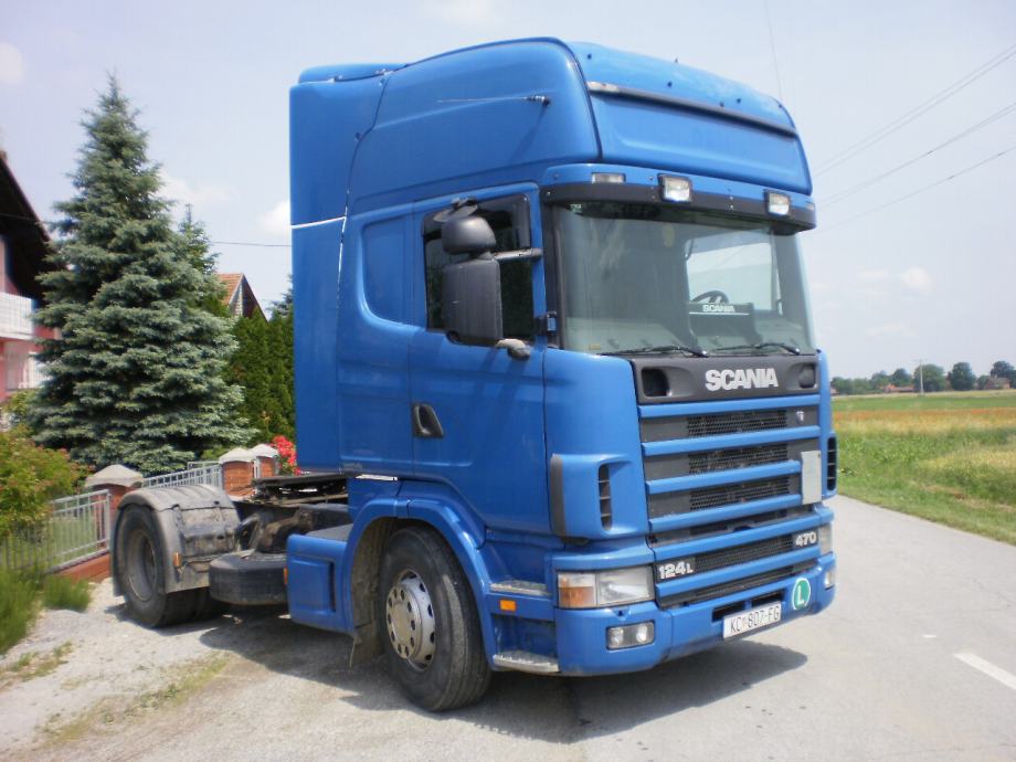 SCANIA 124 420 TEGLJAČ, 2002 god.