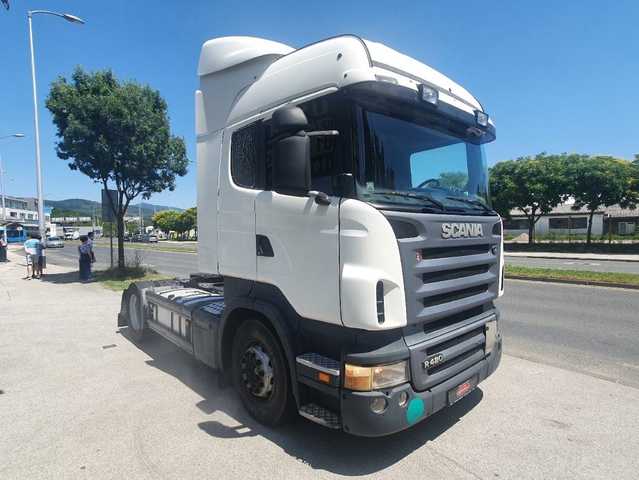 SCANIA R 420 LA, EURO 5, DOBRO STANJE, GARANCIJA NA VOZILO..., 2007 god.