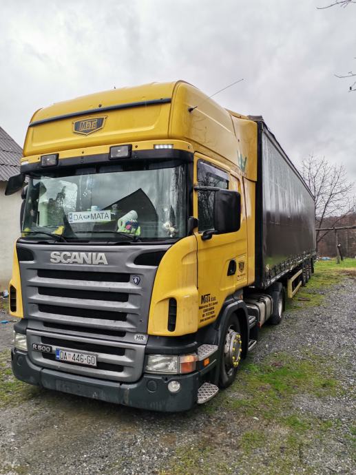Scania R420, KOMPLET SA POLUPRIKOLICOM 9000EUR FIX HITNO, 2005 god.