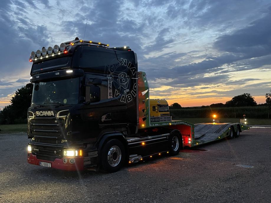 Scania r730+walkingfloor Schwarzmuller top stanje!, 2015 god.