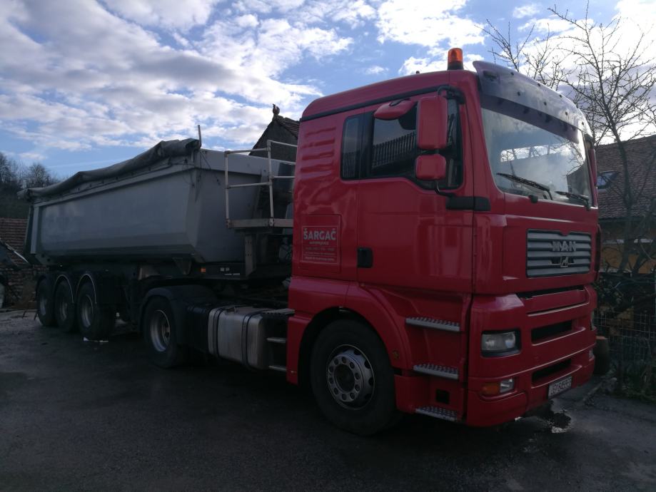 MAN TG 18.430,2007g. KIP.HIDRAULIKA REG.4.2019 moguča zamjena kipera ...