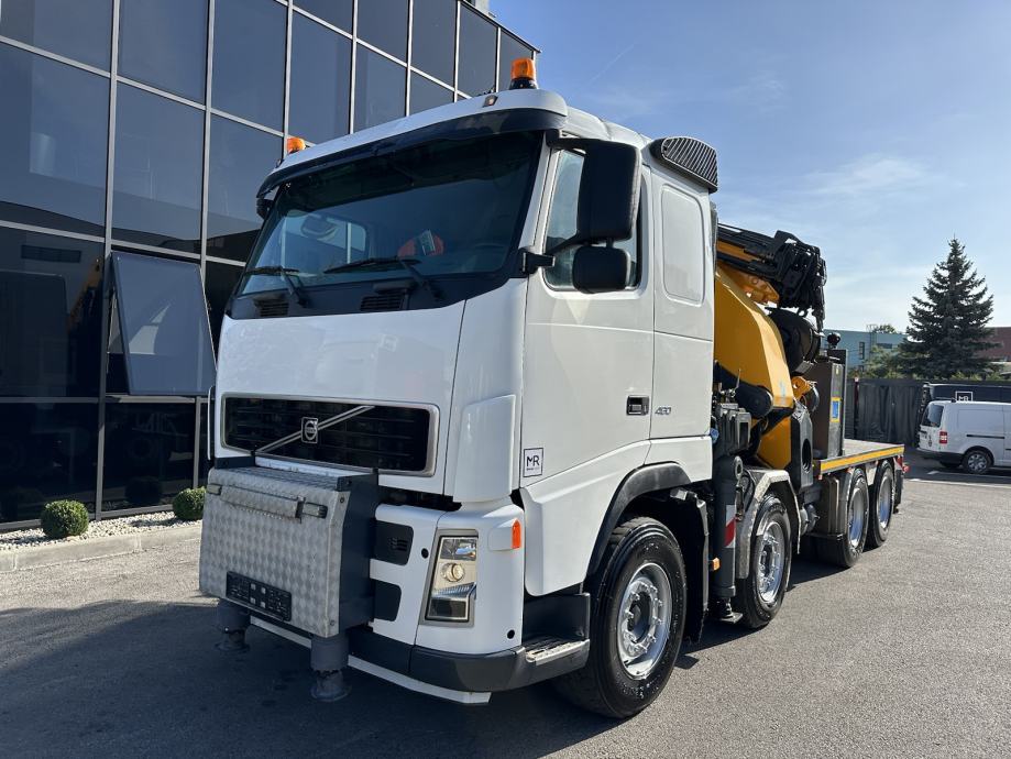 VOLVO FH 480 8x4 TEGLJAC DIZALICA COPMA 990.7 7.hydraulike + 7.jib ...