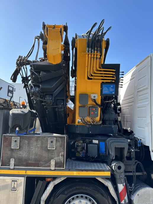 VOLVO FH 480 8x4 TEGLJAC DIZALICA COPMA 990.7 7.hydraulike + 7.jib ...