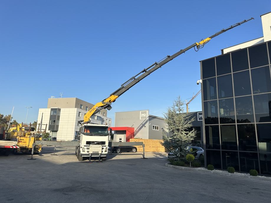 VOLVO FH 480 8x4 TEGLJAC DIZALICA COPMA 990.7 7.hydraulike + 7.jib ...