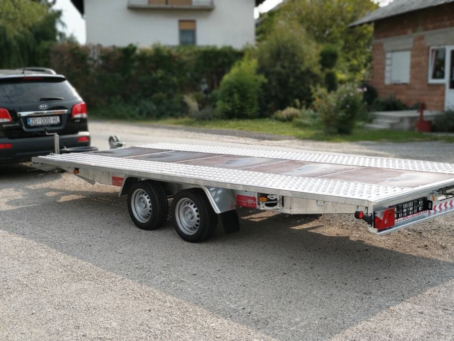 Auto prikolica za prijevoz vozila 500x210,novo 2020, 2020 god.