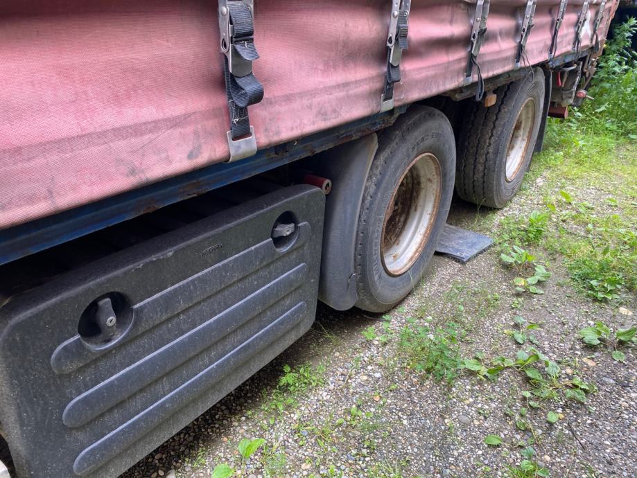 MEUSBURGER MPJ 3, 3-os. tandem prikolica, širenje zadnjih stupova, 2006 god.