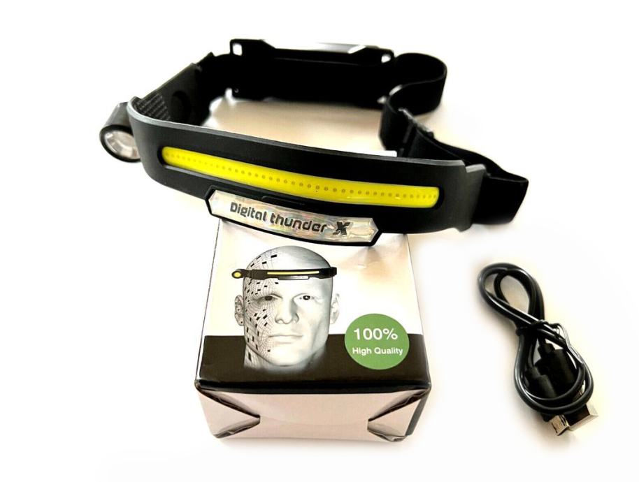 Digital Thunder X indukcijska naglavna svjetiljka IPX5 vodootporna